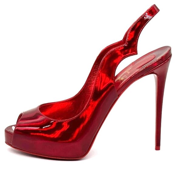 Christian Louboutin | Shoes | Christian Louboutin Hot Chick Sling Alta ...